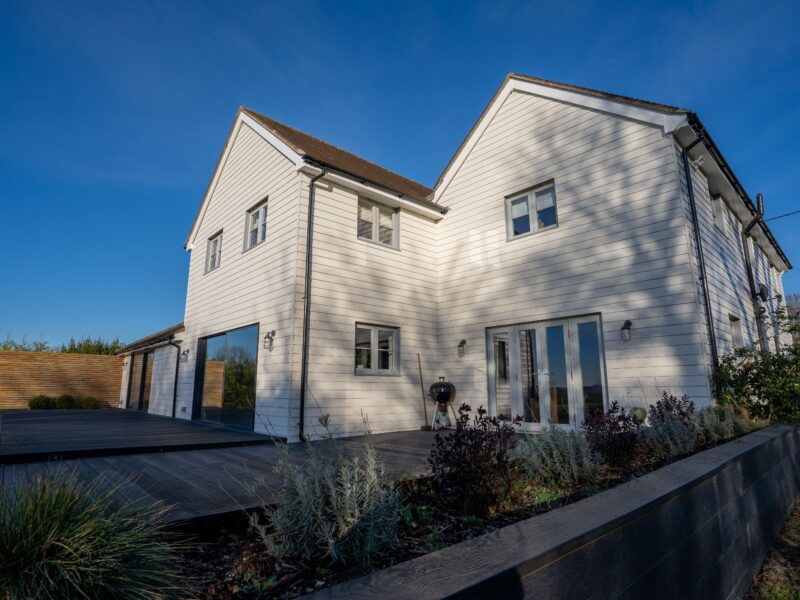 Cream White Delight – A Cedral Cladding Transformation